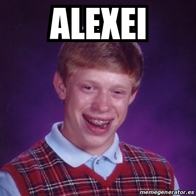 Meme Bad Luck Brian - Alexei - 20819933