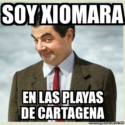 Meme Mr Bean - soy xiomara en las playas de Cartagena - 20888526