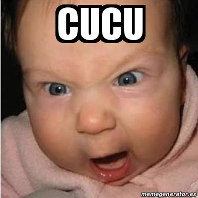 Meme Bebe furioso - cucu - 20097570