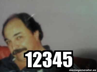 Meme Personalizado - 12345 - 21323565