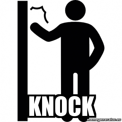 Meme Personalizado - knock - 21495732