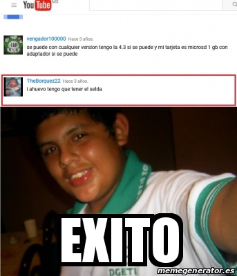 Meme Personalizado - Exito - 21859913