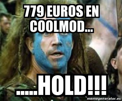 Meme Personalizado - 779 Euros en COOLMOD... .....HOLD!!! - 22145302