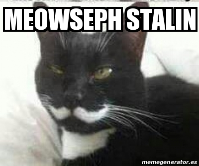 Meme Personalizado - MEOwSEph STALIN - 22186336