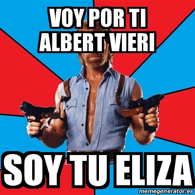 Meme Chuck Norris - Voy por ti albert vieri Soy tu eliza - 22249748