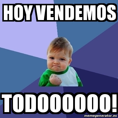 Meme Bebe Exitoso - HOY VENDEMOS TODOOOOOO! - 22030896