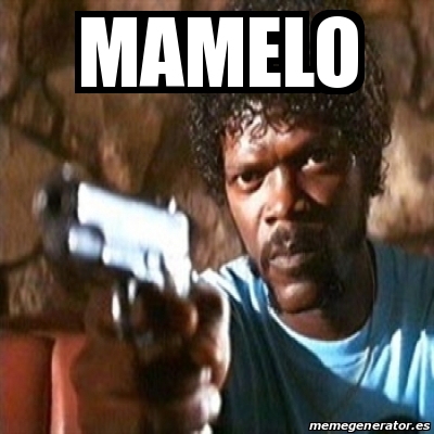 Meme Pulp Fiction - MAMELO - 22315865