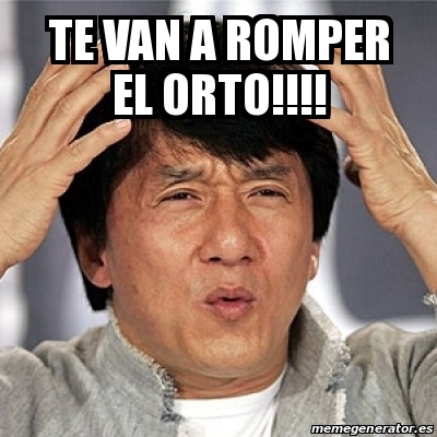 Meme Jackie Chan - te van a romper el orto!!!! - 22327113