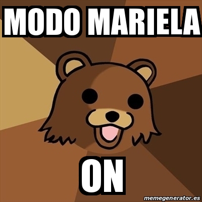 Meme Pedobear - modo mariela on - 22636250