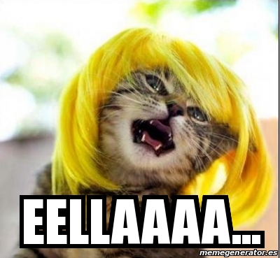 Meme Personalizado - eellaaaa... - 22750914