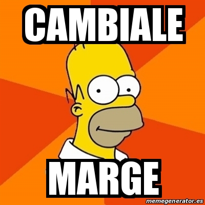 Meme Homer - cambiale marge - 22097729