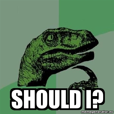 Meme Filosoraptor - should i? - 22914232