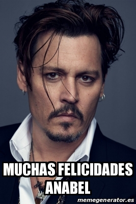 Meme Personalizado - Muchas felicidades Anabel - 23117787