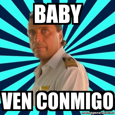 Meme Francesco Schettino - baby ven conmigo - 23276731