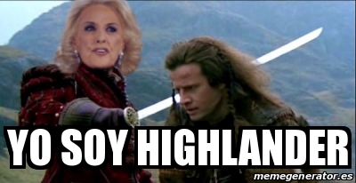 Meme Personalizado - YO SOY HIGHLANDER - 23336101