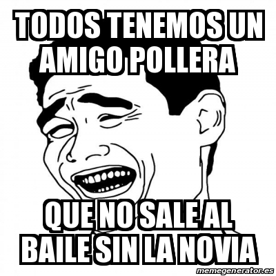 Meme Yao Ming 2 - Todos tenemos un amigo pollera Que no sale al baile ...