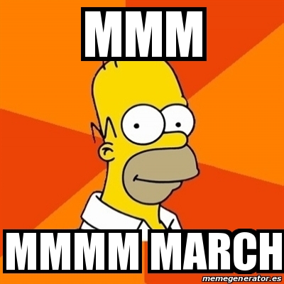 Meme Homer - mmm mmmm march - 23414339