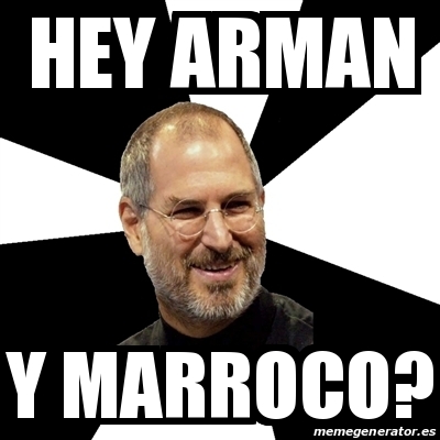 Meme Steve Jobs - hey arman y marroco? - 23501369