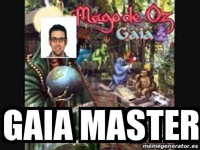 Meme Personalizado - GAIA MASTER - 23576791