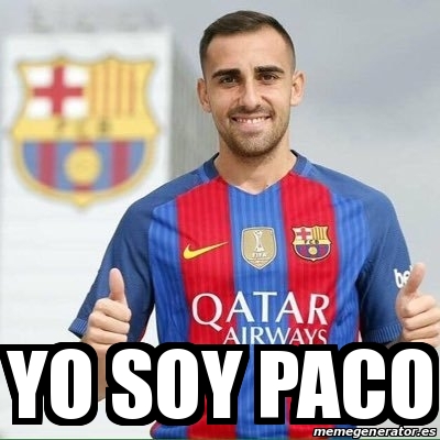 Meme Personalizado - YO SOY PACO - 23582756