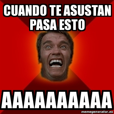 Meme Arnold - cuando te asustAN PASA ESTO AAAAAAAAAA - 23600828