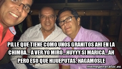 Meme Personalizado - Pille que tiene como unos granitos ahi en la ...