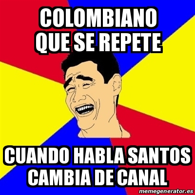 Meme Yao Ming - colombiano que se repete cuando habla santos cambia de ...