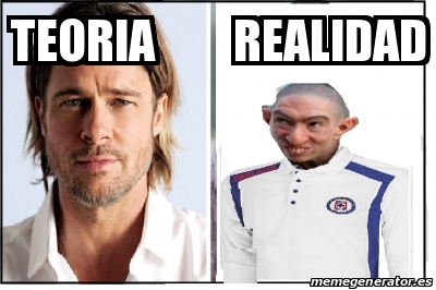 Meme Personalizado - teoria realidad - 23655063