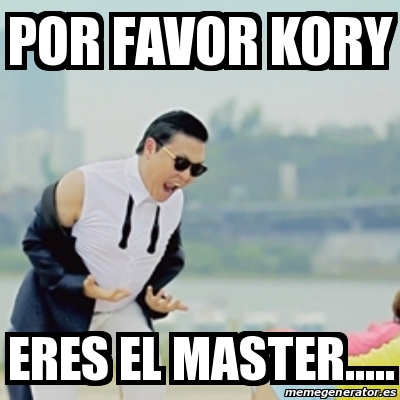 Meme Gangnam Style - por favor kory eres el master..... - 23657626