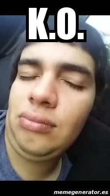 Meme Personalizado - k.o. - 23668750
