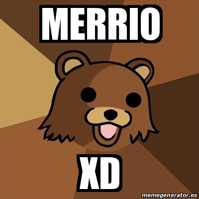 Meme Pedobear - merrio XD - 23794812