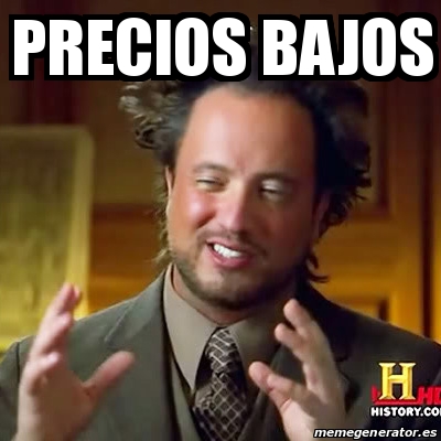 Meme Ancient Aliens - precios bajos - 23829878