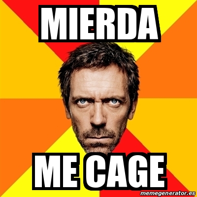 Meme House - mierda me cage - 23991612