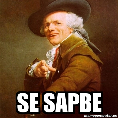 Meme Joseph Ducreux - se sapbe - 24208957