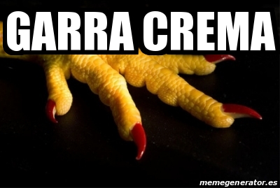 Meme Personalizado - garra crema - 24367328