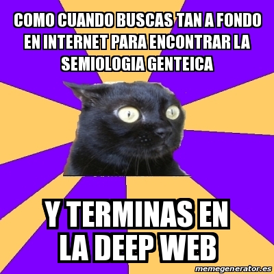 Meme Anxiety Cat - COMO CUANDO BUSCAS TAN A FONDO EN INTERNET PARA ...