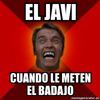 Meme Arnold - el javi cuando le meten el badajo - 24425438