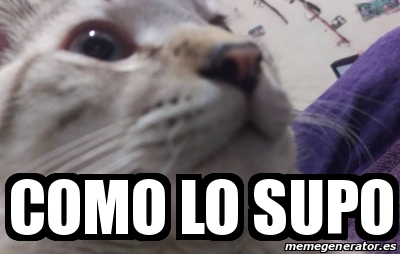 Meme Personalizado - Como lo supo - 24567139