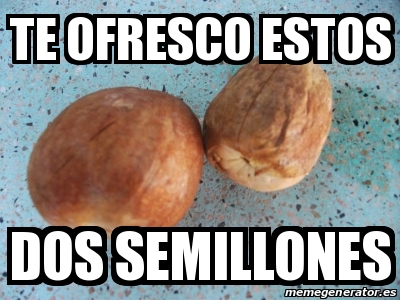 Meme Personalizado - te ofresco estos dos semillones - 24594803