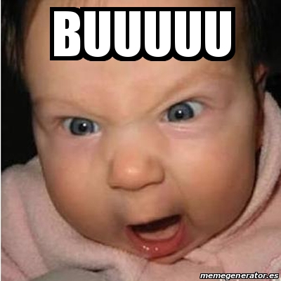 Meme Bebe furioso - buuuuu - 24610471