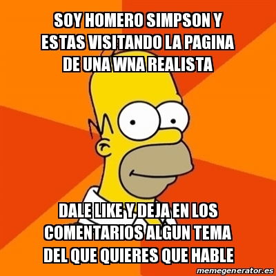 Meme Homer - soy homero simpson y estas visitando la pagina de una wna ...