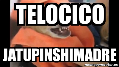 Meme Personalizado - Telocico Jatupinshimadre - 24712195
