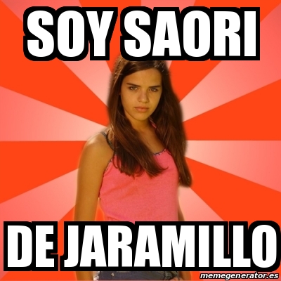 Meme Jealous Girl - soy saori de jaramillo - 24769581