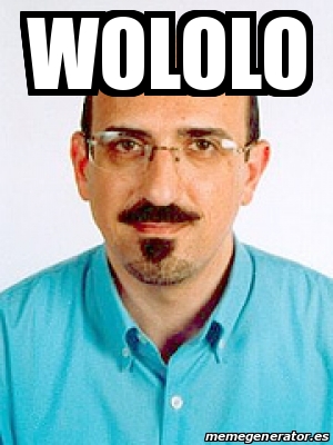 Meme Personalizado - Wololo - 24776513