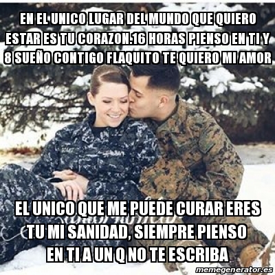 Meme Personalizado - EN EL UNICO LUGAR DEL MUNDO QUE QUIERO ESTAR ES TU ...