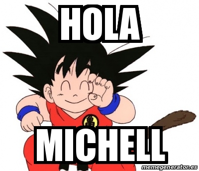 Meme Personalizado - hola michell - 24965250