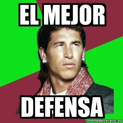 Meme Sergio Ramos - el mejor defensa - 25006023