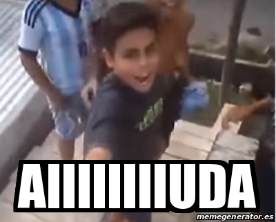 Meme Personalizado - Aiiiiiiiiuda - 25109468