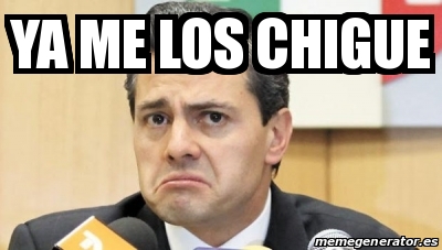 Meme Personalizado - ya me los chigue - 25148118