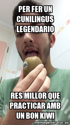 Meme Personalizado - Per fer un cunilingus legendario Res millor que ...